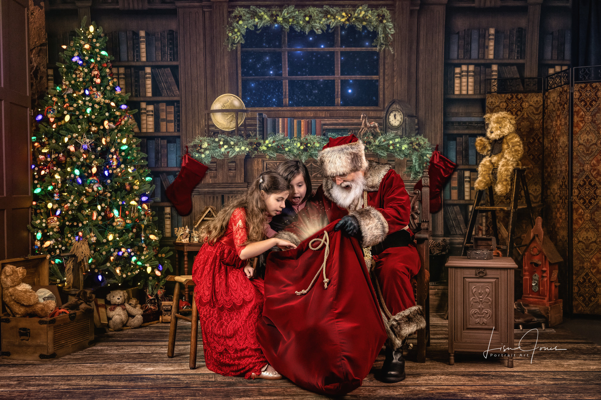 Santa Christmas Photos - North Alabama