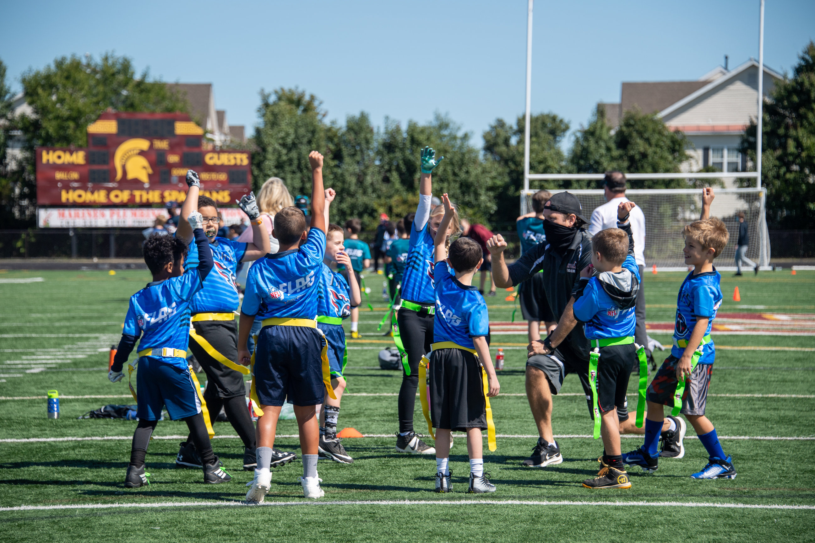 Flag Football Game Day Galleries - Amy Moseley Photography