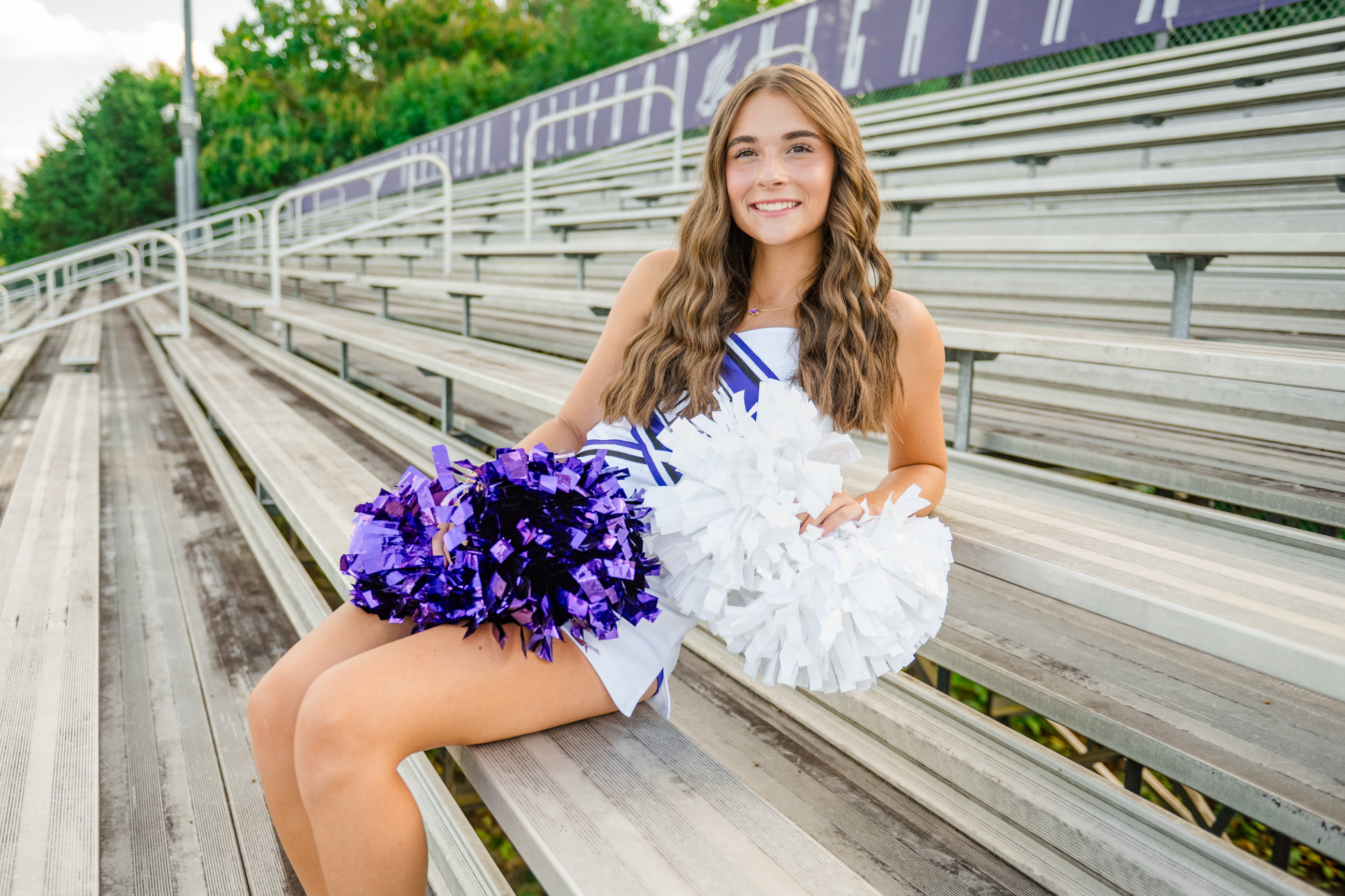 Emma Caroline: Cheer Senior Portraits and Dogwood Farms - Autumn Hollifield