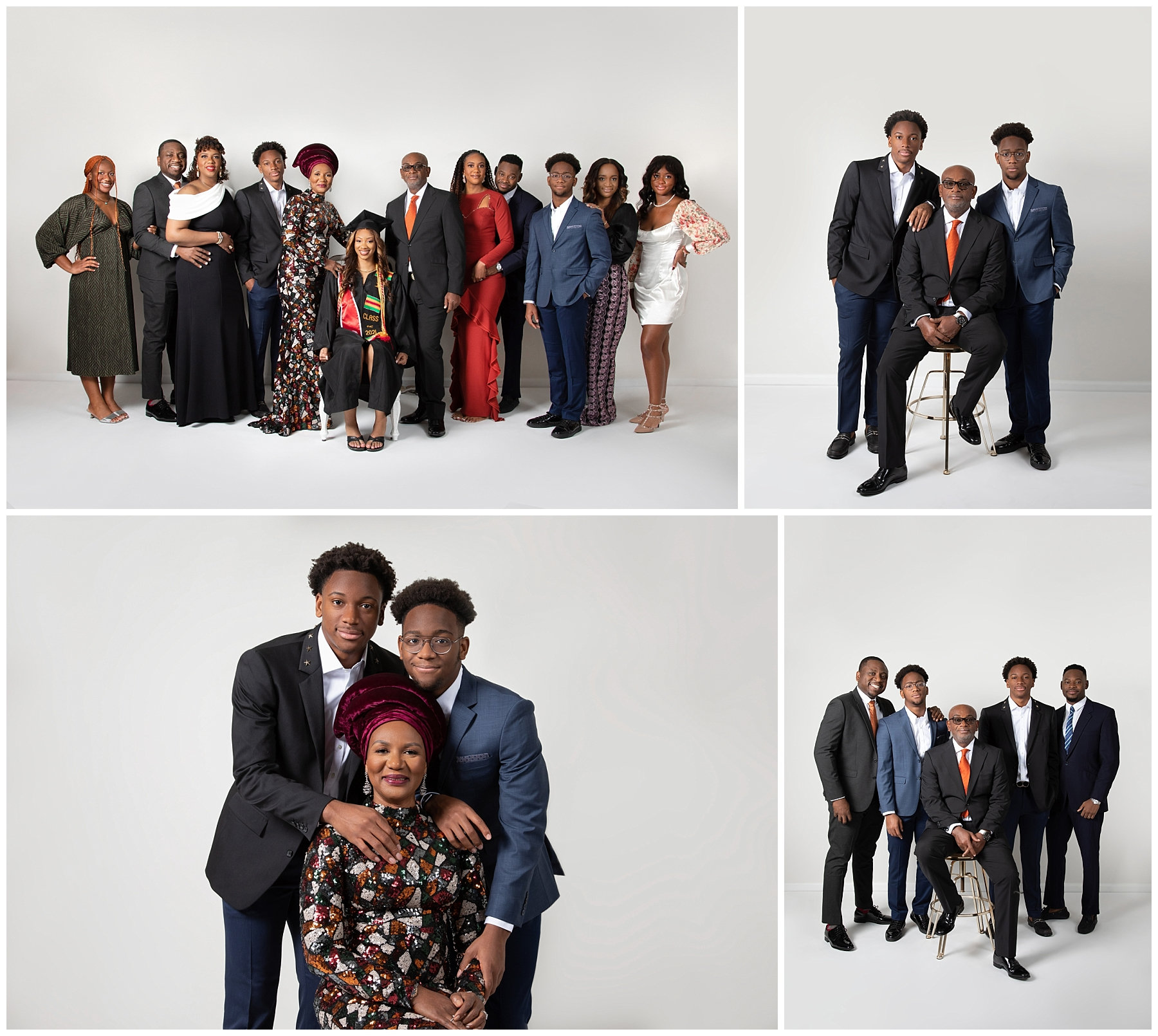 The O. Family’s Studio Family Photography Session