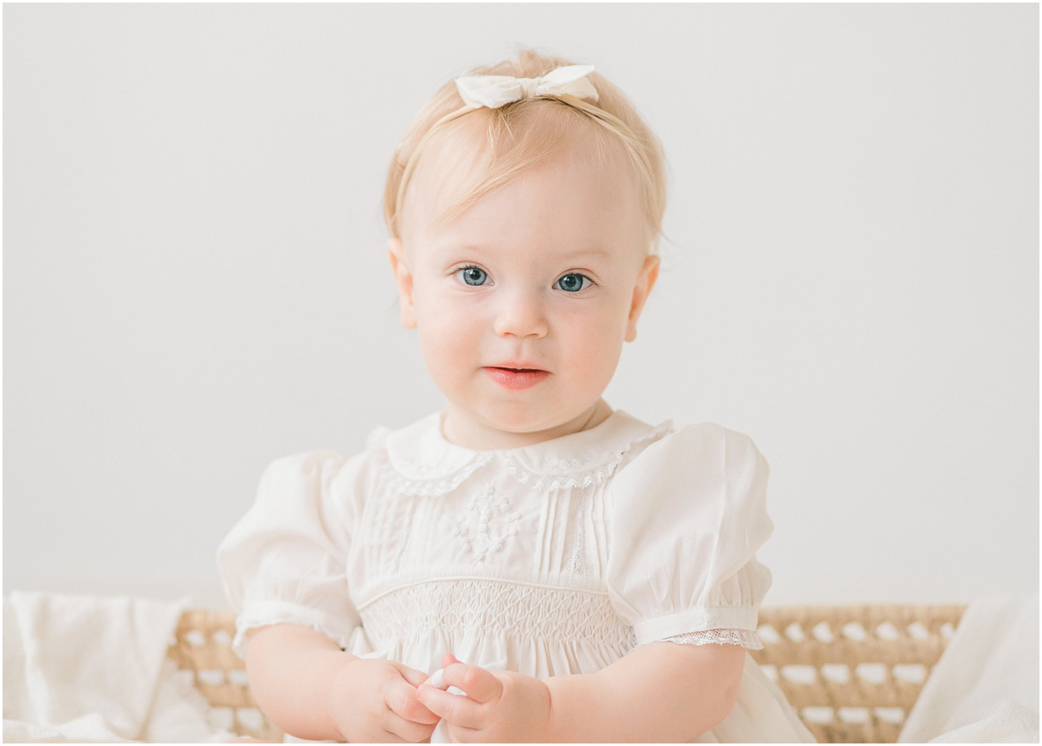 How to Style Your Baby’s Milestone Session for Clean, Timeless Photos ...