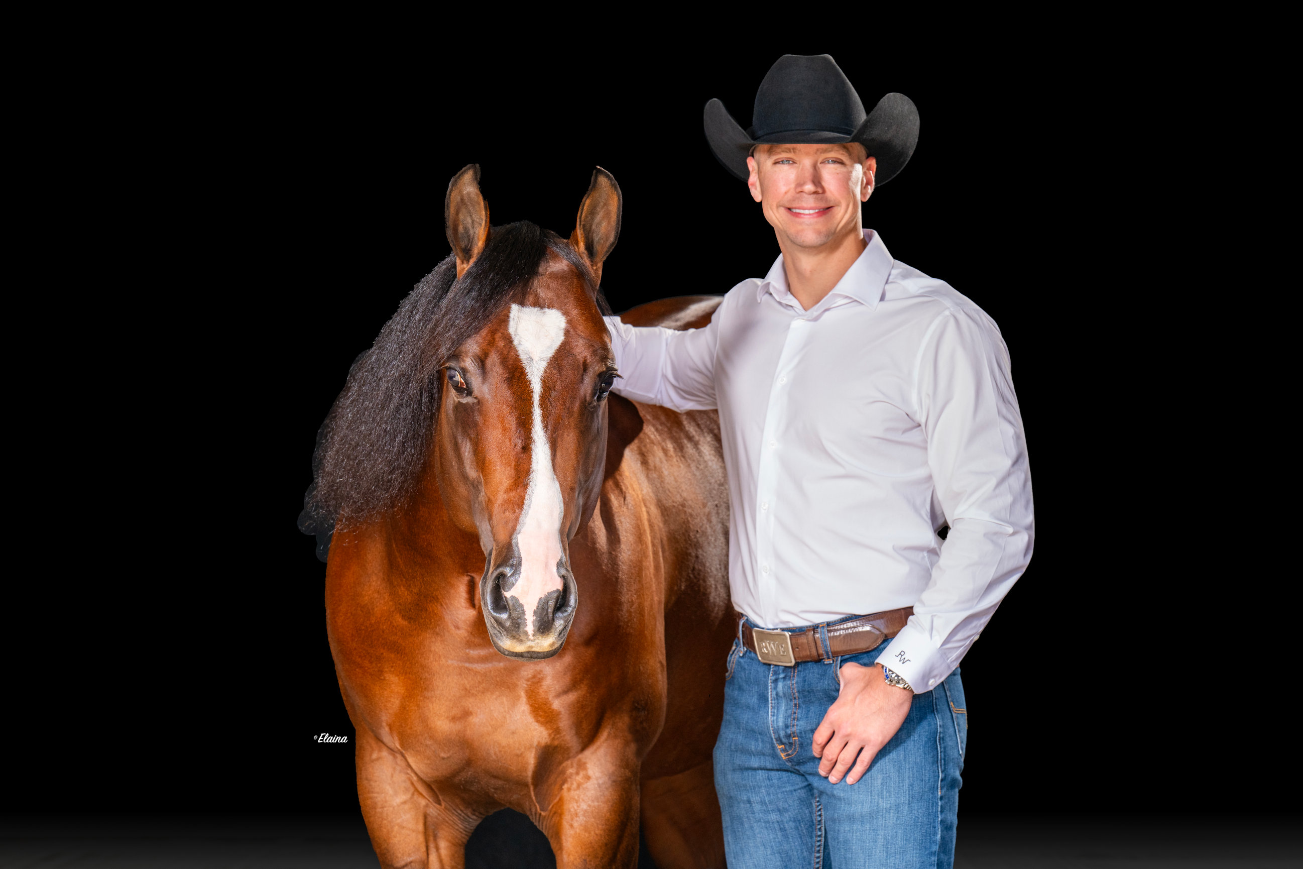 Ryan Weaver Reining Horse Black Background Photos - Elaina Eppinger ...