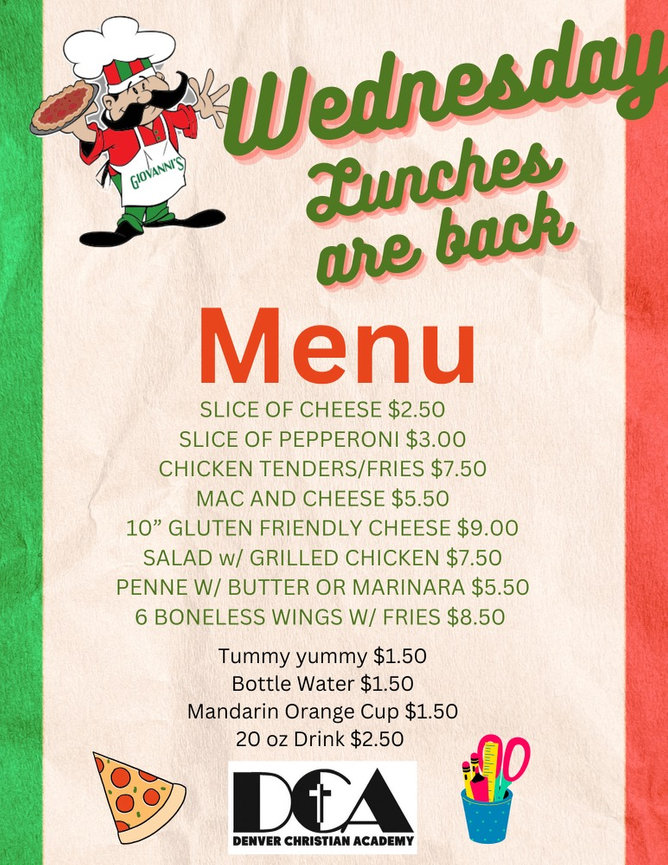 Lunch Ordering - DCA