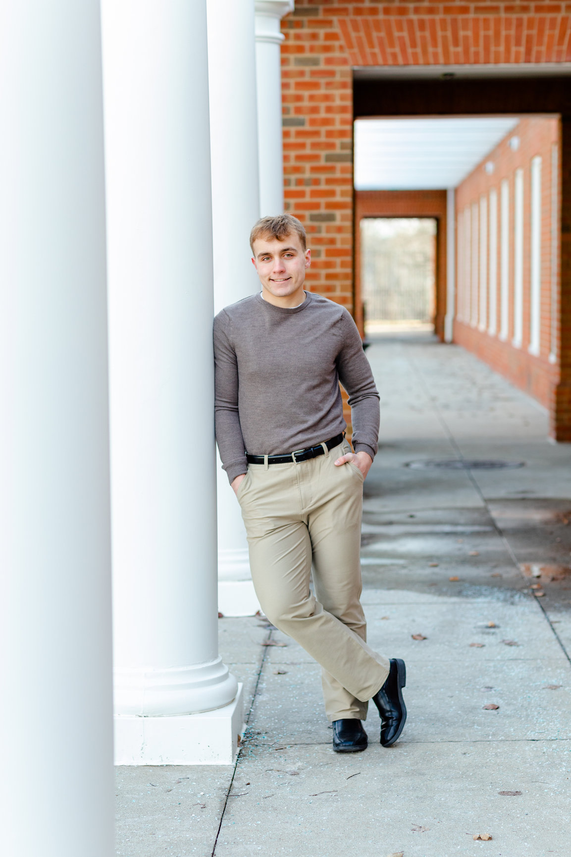 Celebrating Cade - Winter Senior Session - Vicki Sands