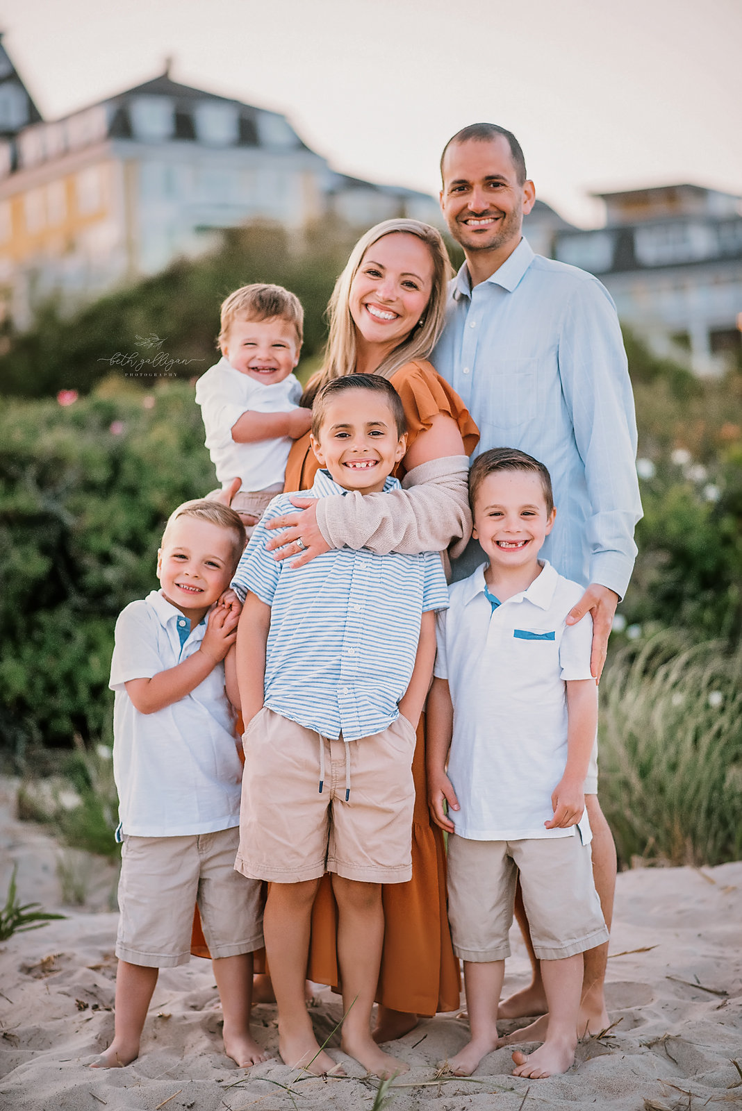 The S Family At The Beach With Beach Photographer Beth Galligan ...