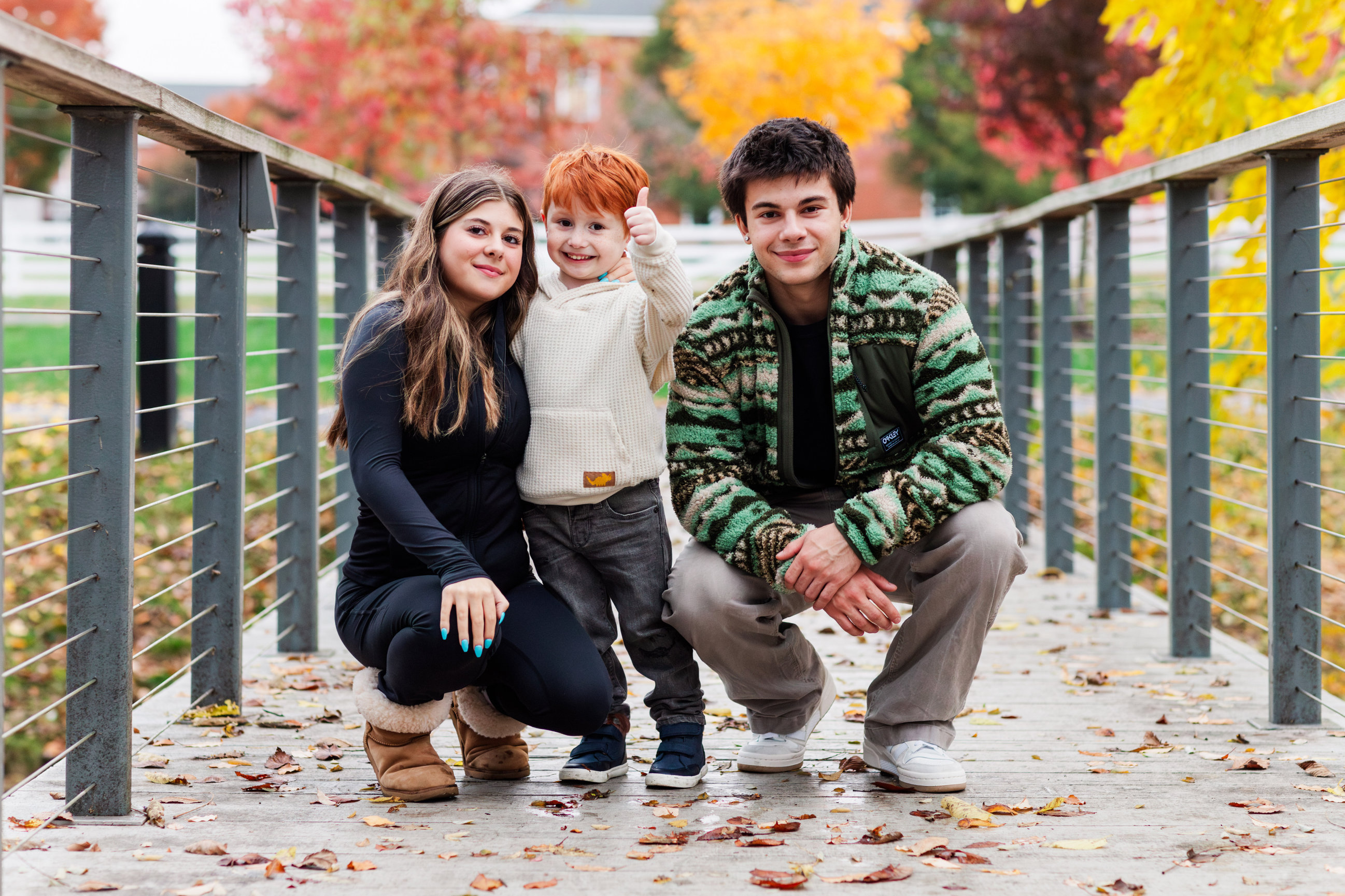 Fall Family Bliss: A Family Session at Rose Run Park