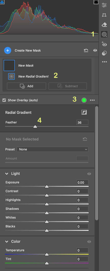 RADIAL FILTER MASK - Rob Strain Fine Art Photography & Workshops