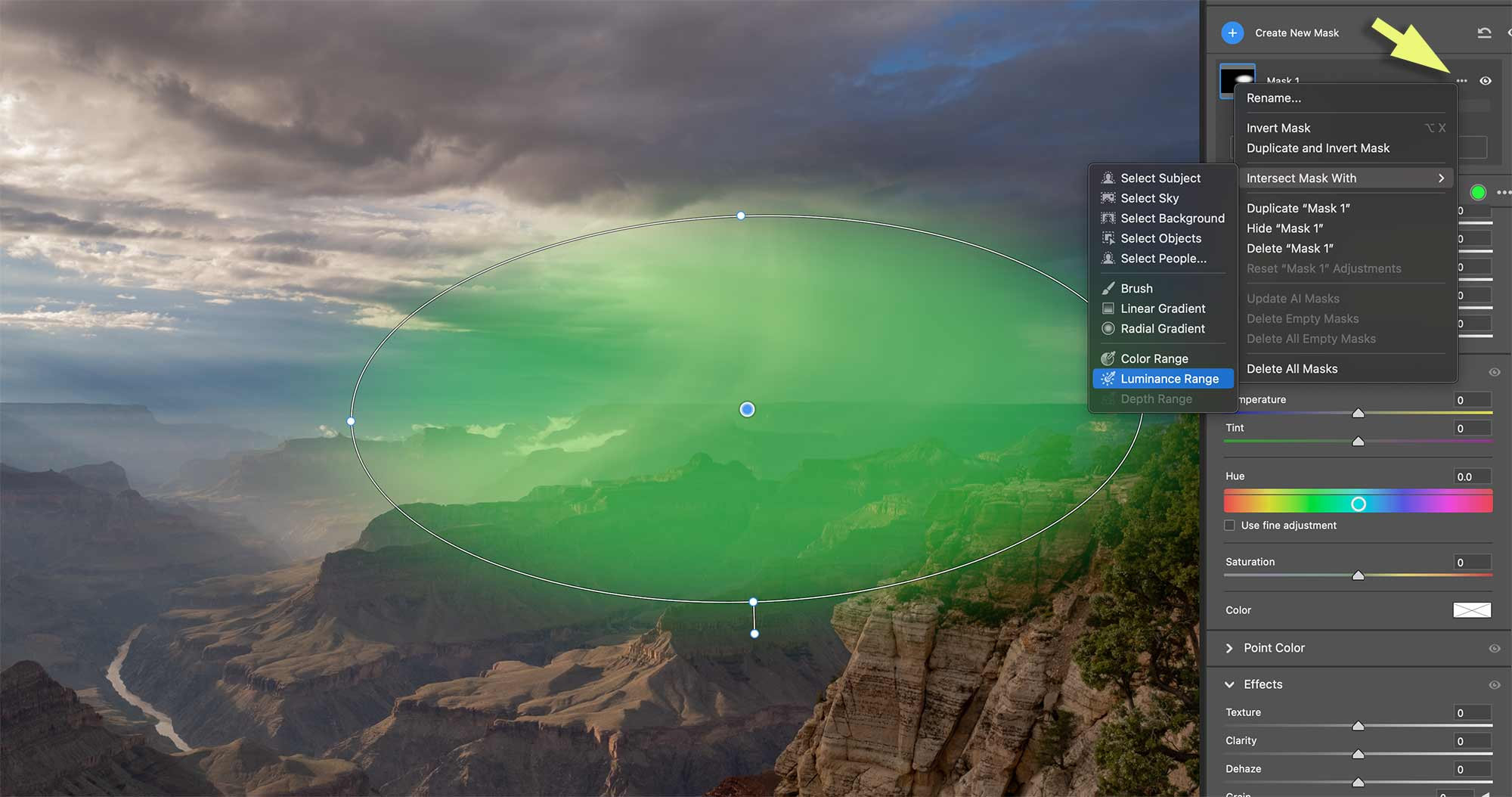 RADIAL FILTER MASK - Rob Strain Fine Art Photography & Workshops