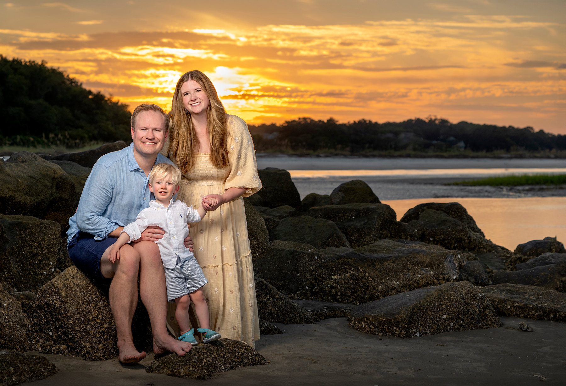 Spring Family Beach Portraits | Hilton Head Photographer