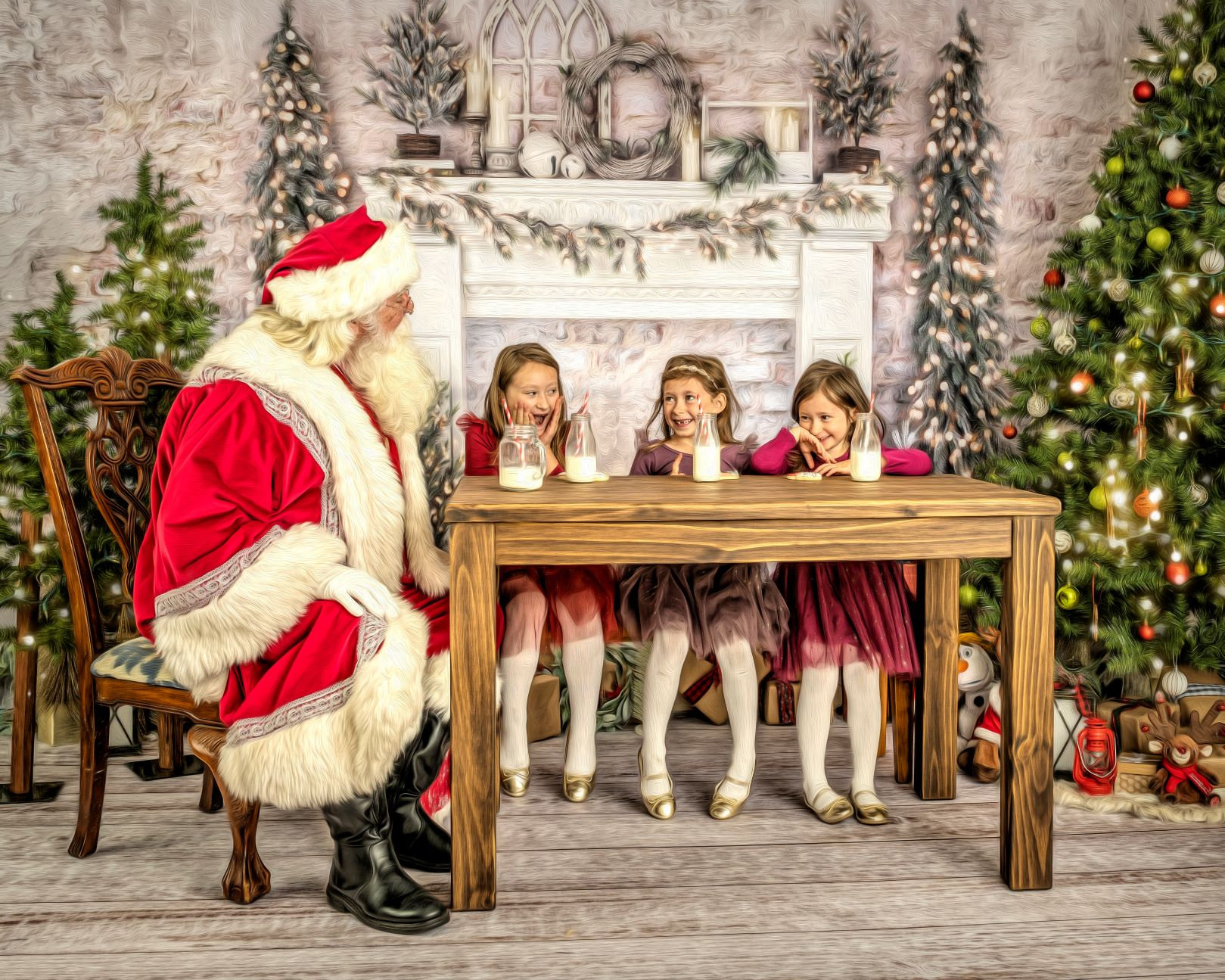 The Magic of Santa! - Puddles and Pearls Photography