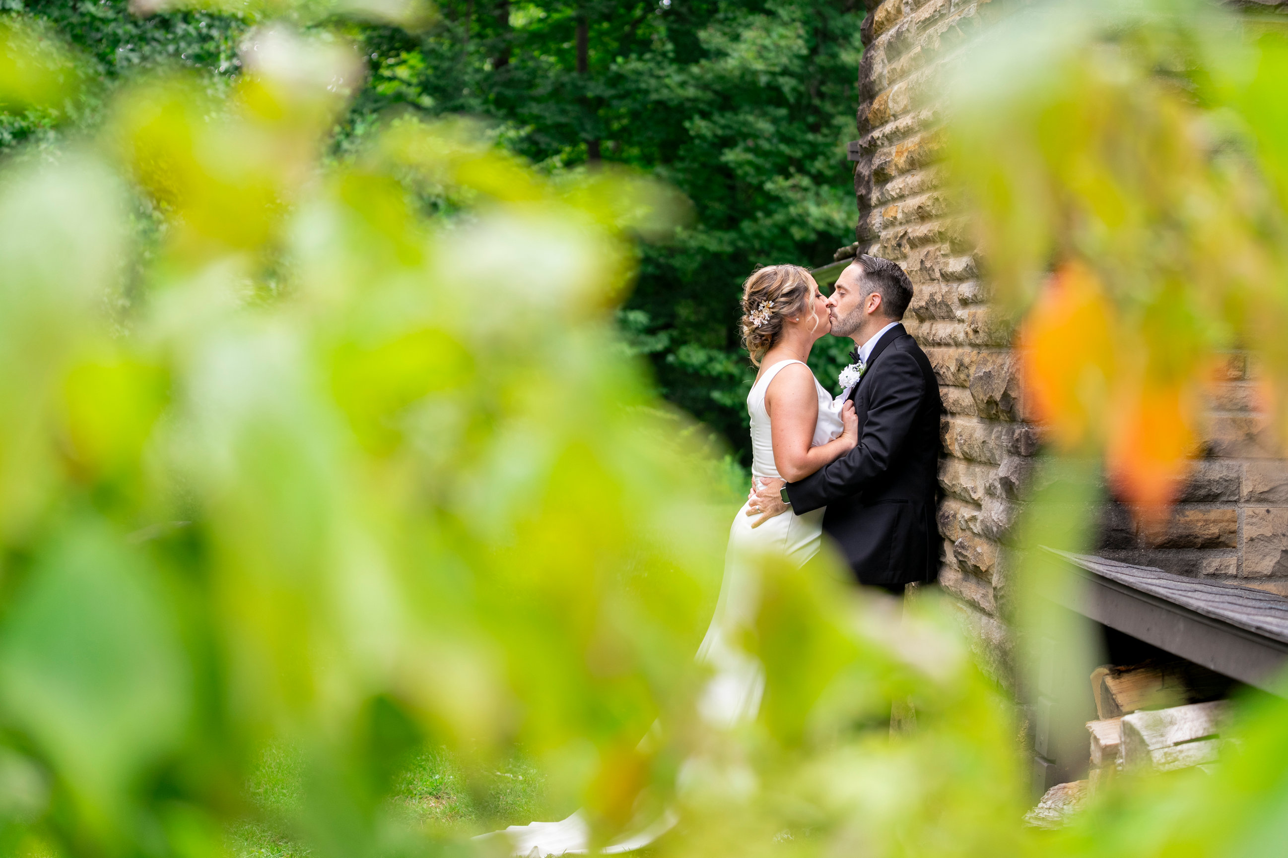 Stephanie & Nate - Happy Days Lodge Wedding - Justin Gamble Photography