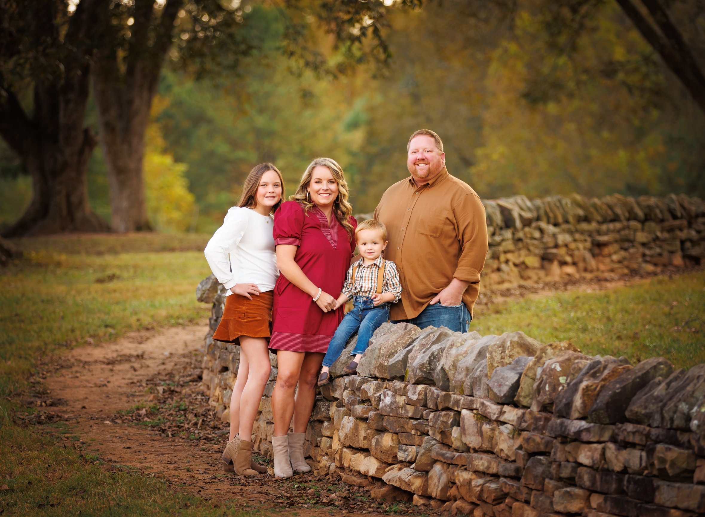 Sibling Fall Portraits | Raleigh Outdoor Photography