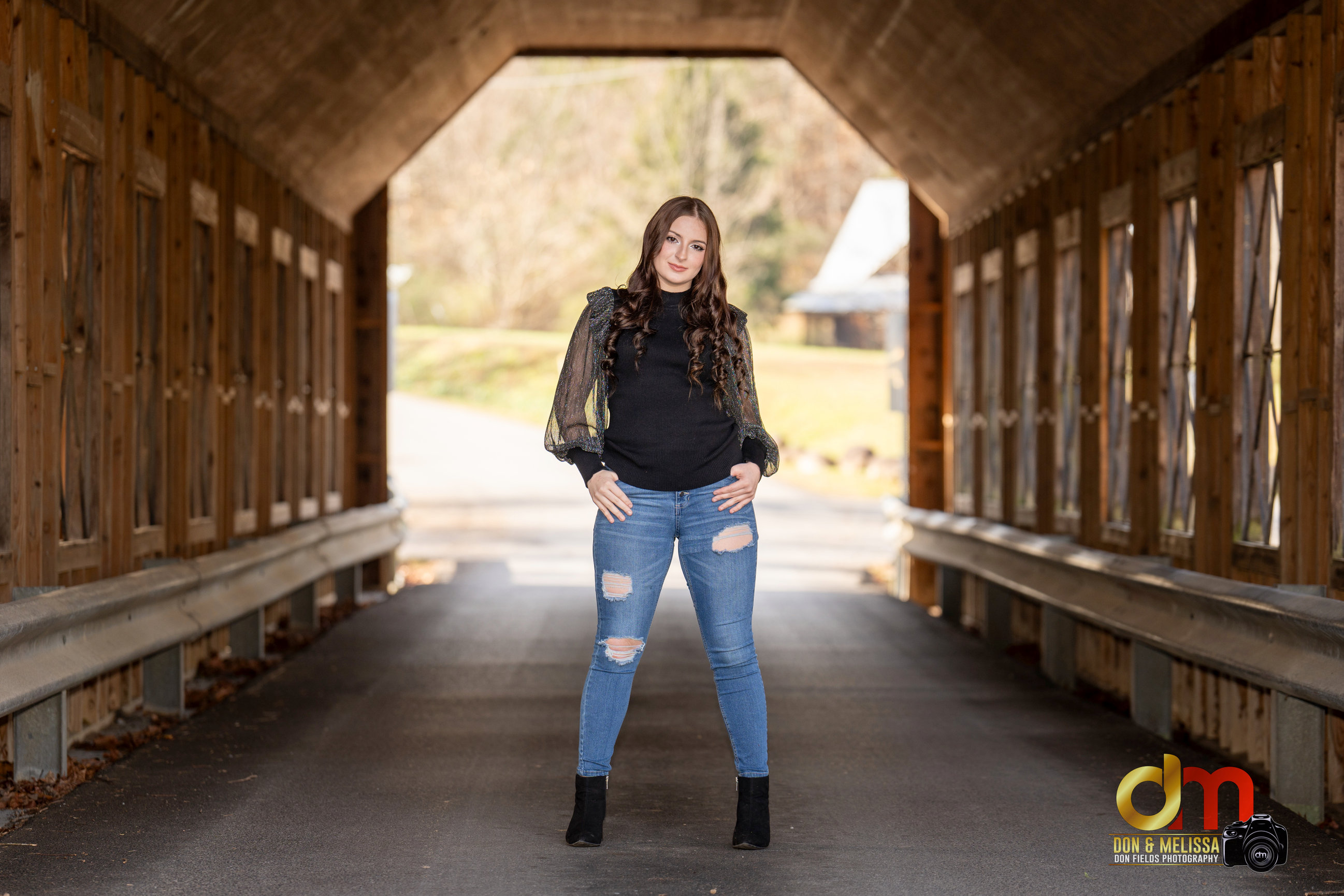 Winter Senior Portraits - Don Fields Photography