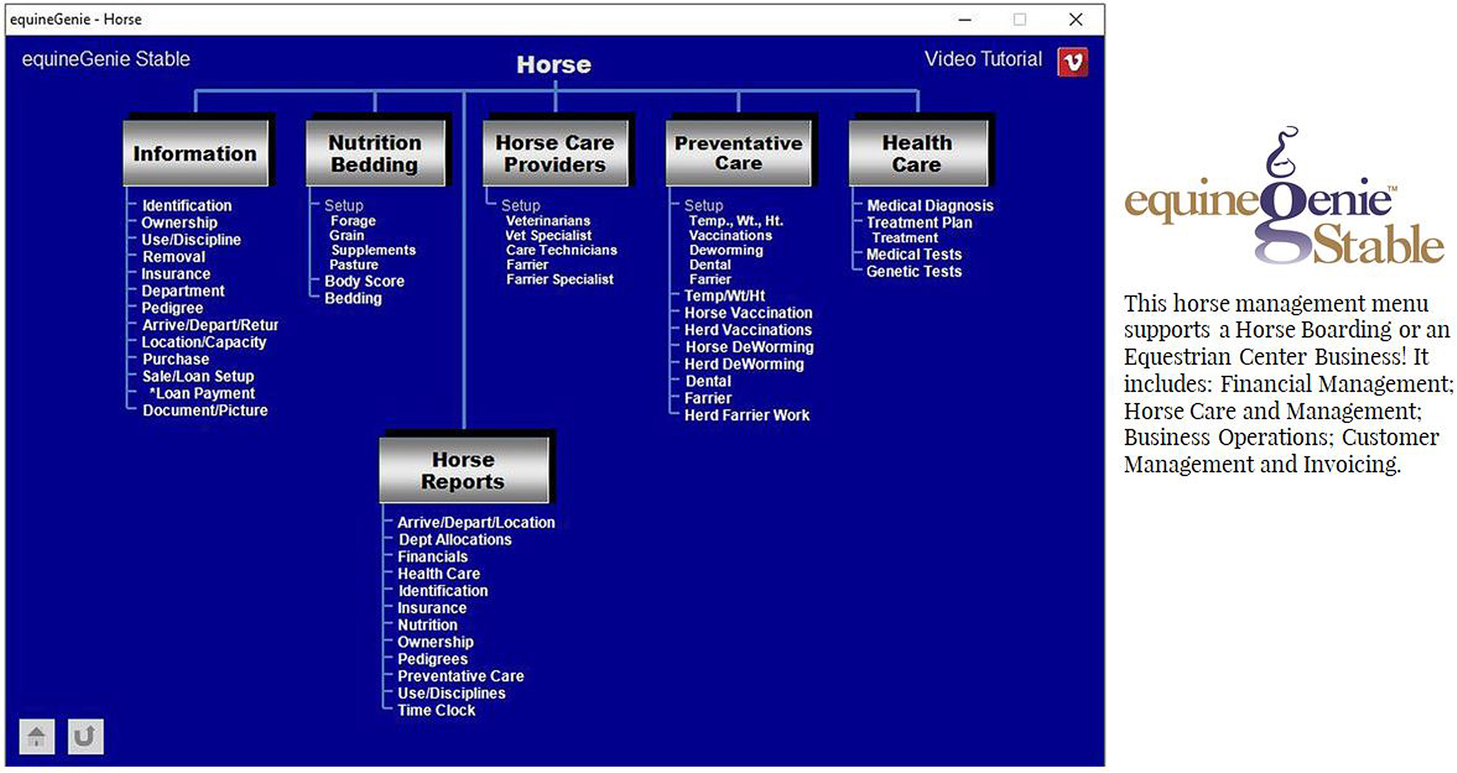 equineGenie - Equine Genie - Horse Business Management Software