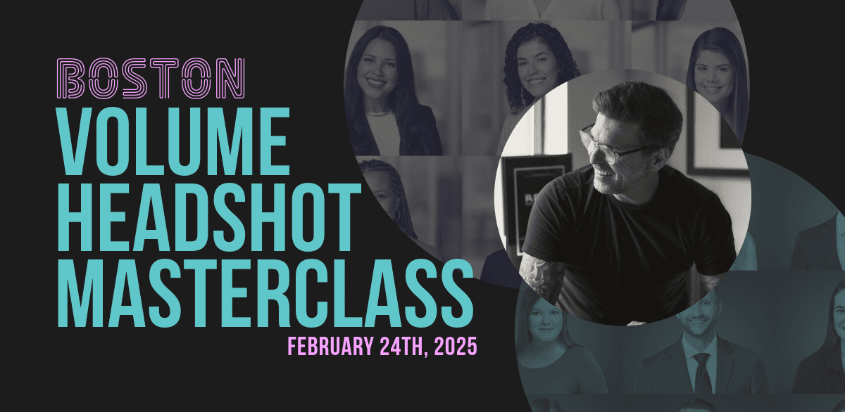 Coming in Feb'25 - Volume Headshot Master Class - Professional ...