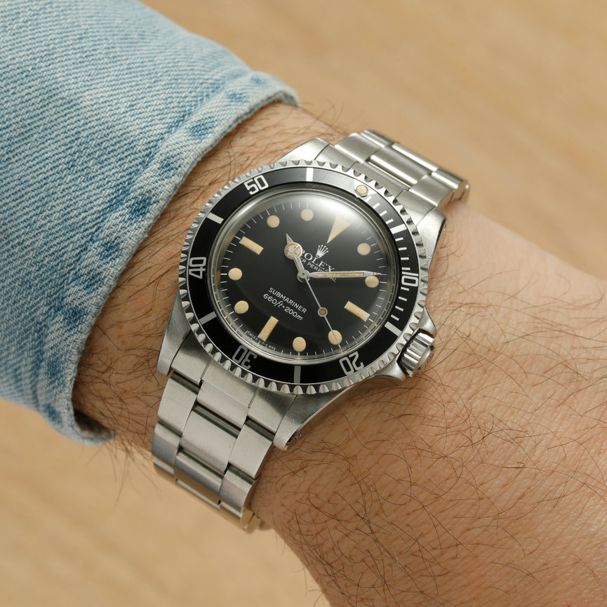 Rolex Submariner 5513 Maxi MK4 1981 - Roy & Sacha Davidoff SA