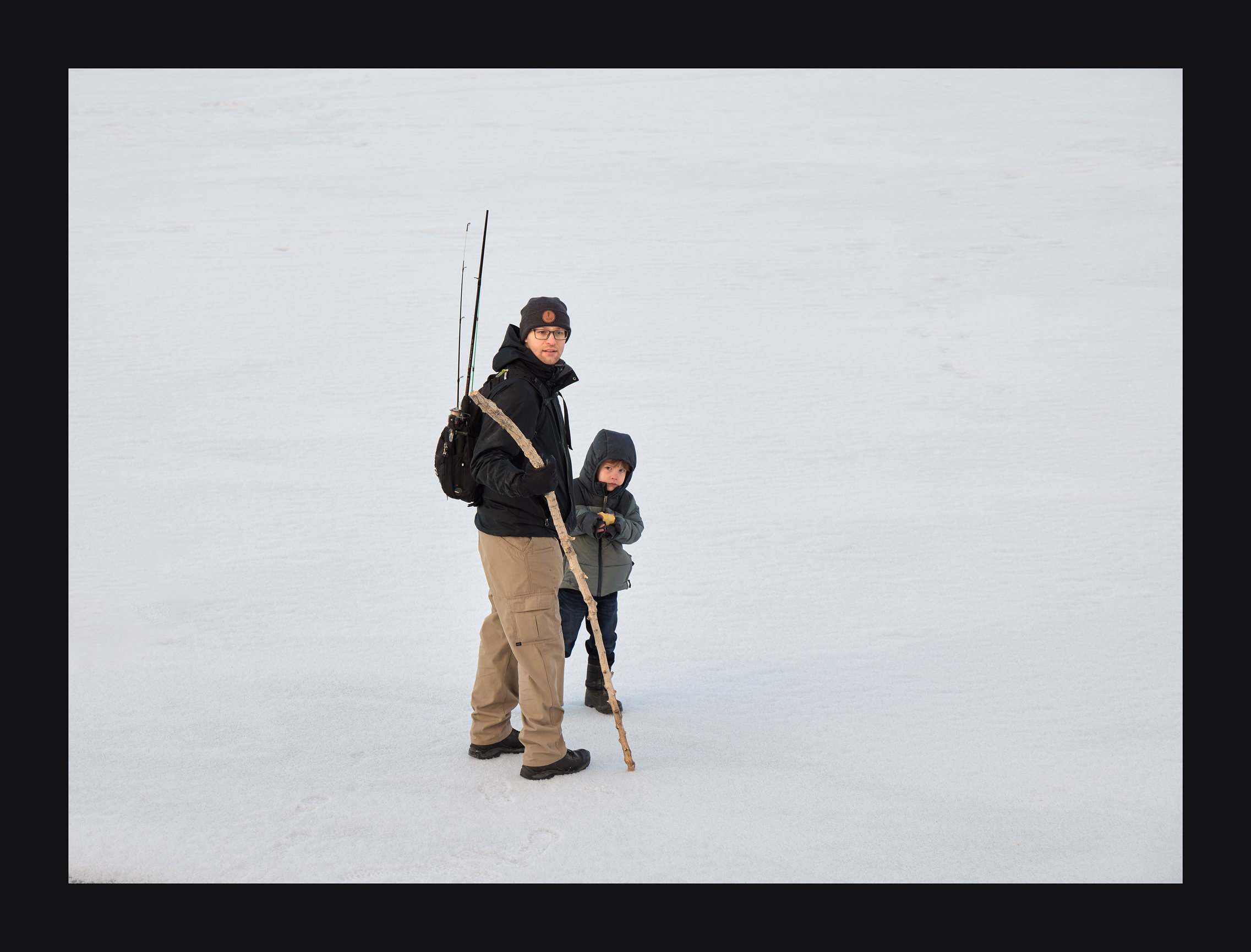 An Ice-Cold Morning Walk. - Ted York Photography