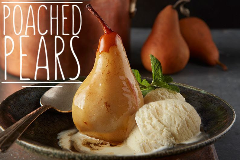 Poached Pears - Deep Roots Market - Greensboro's Local Co-op Grocery & More