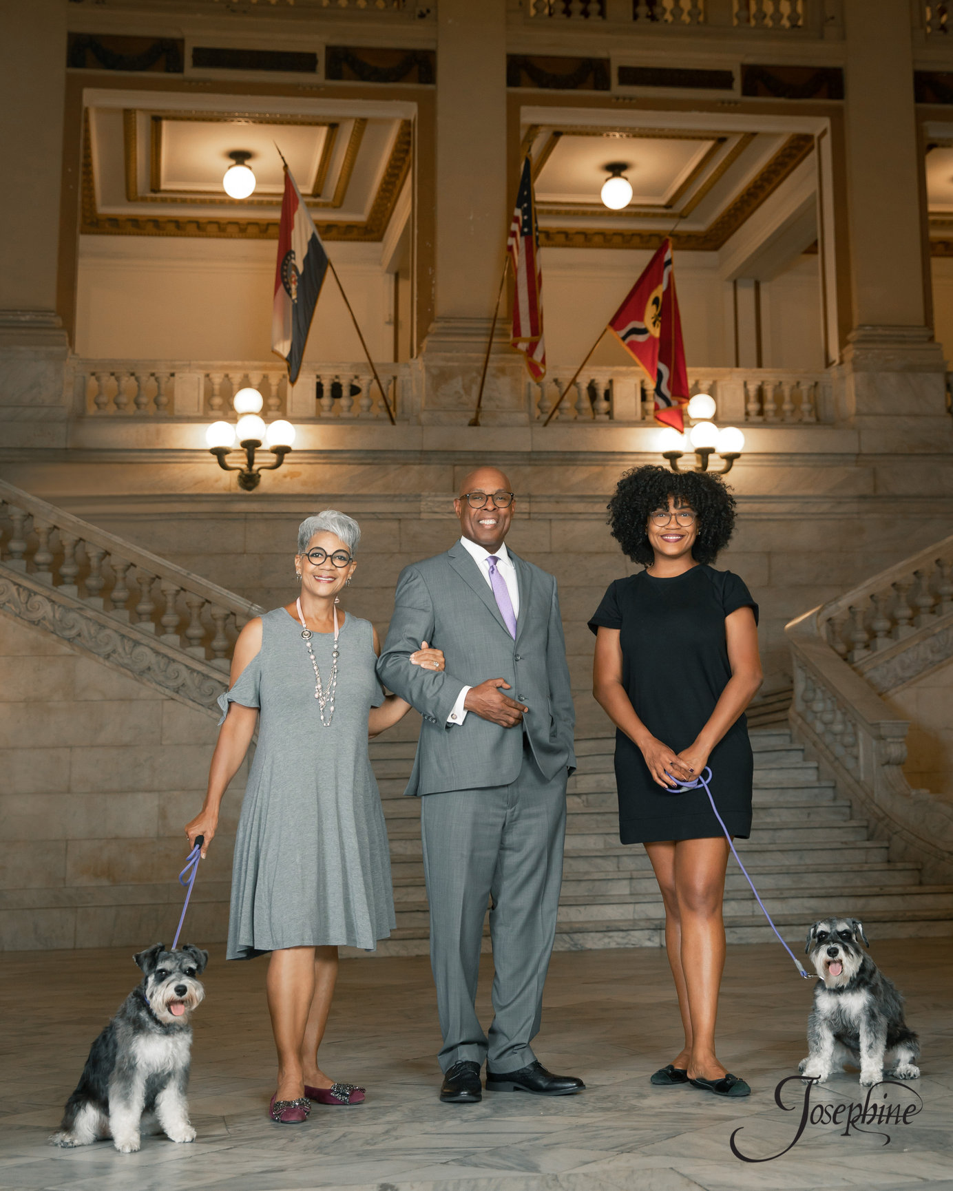 St. Louis Portrait Photographer: Judge Jimmy Edwards With His Dogs ...