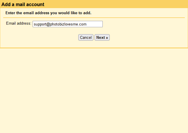 Using PhotoBiz Mailbox with Gmail | PhotoBiz Knowledge Base