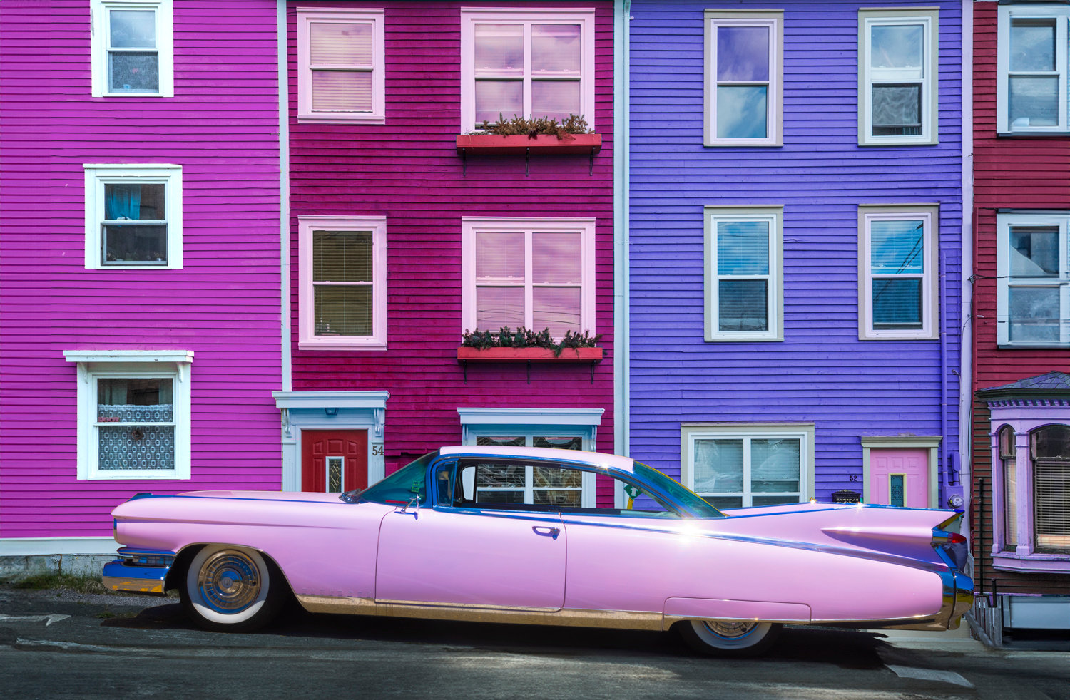 The famous pink '59 Cadillac - Jim Zuckerman photography & photo tours