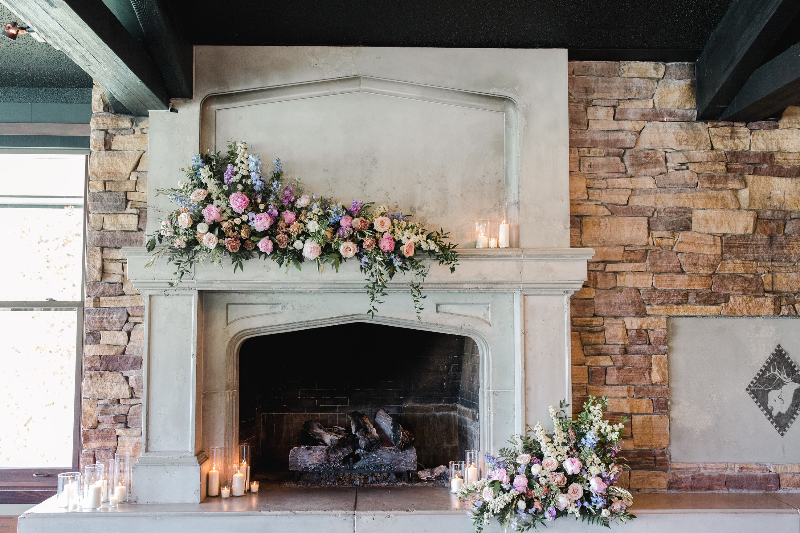FIREPLACE FLOWERS - Flowers By Janie