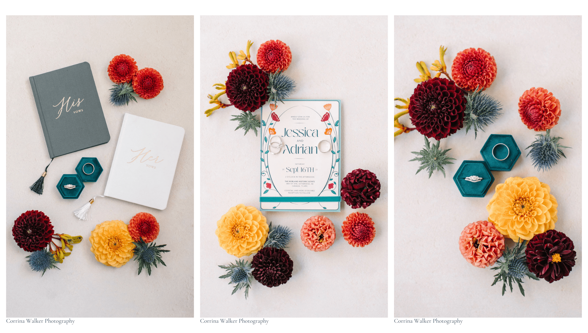 Flat Lay Flower Inspiration