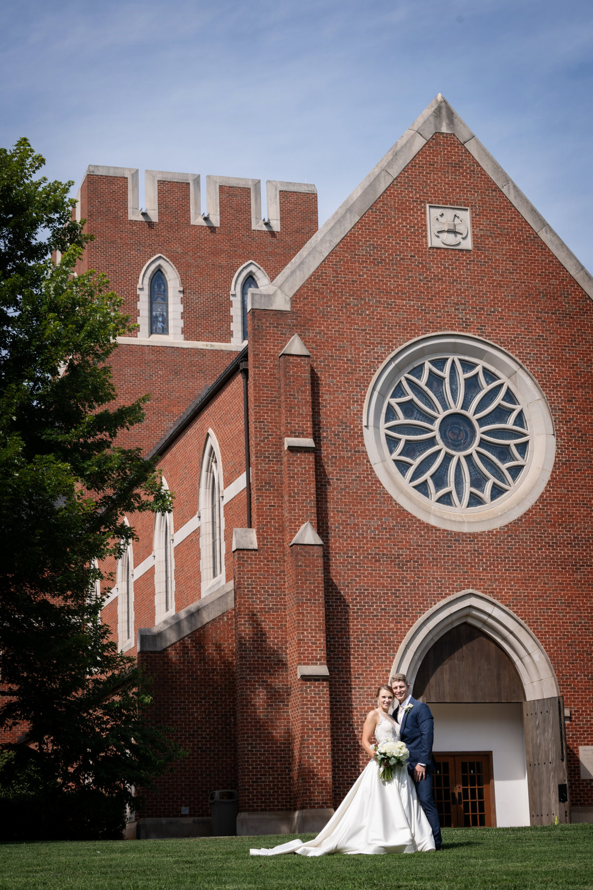 Colton and Madison Marry at Phillips Chapel in Greensboro - Aesthetic ...