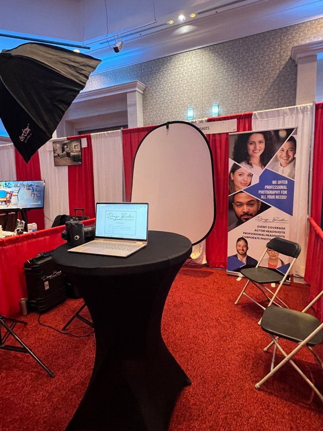 Headshot Photo Booth Serving NC & VA