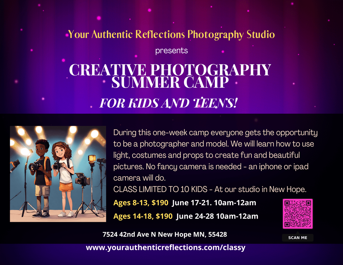 CLASSES - Your Authentic Reflections with Elizabeth Peak