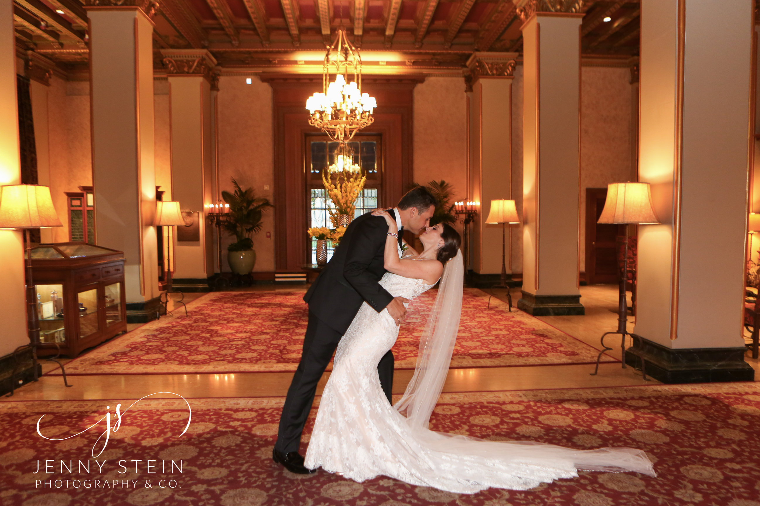 Flash Back Wedding - The Jonathan Club in Downtown LA - Jennifer E. Stein