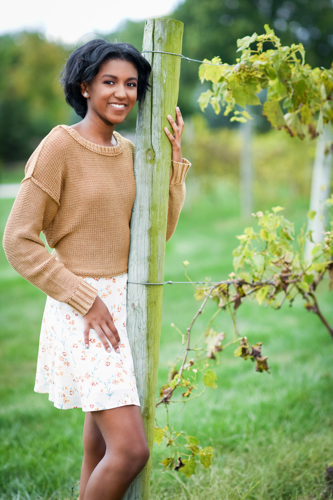 Outdoor Senior Session with Dancer & Q + A with Logan