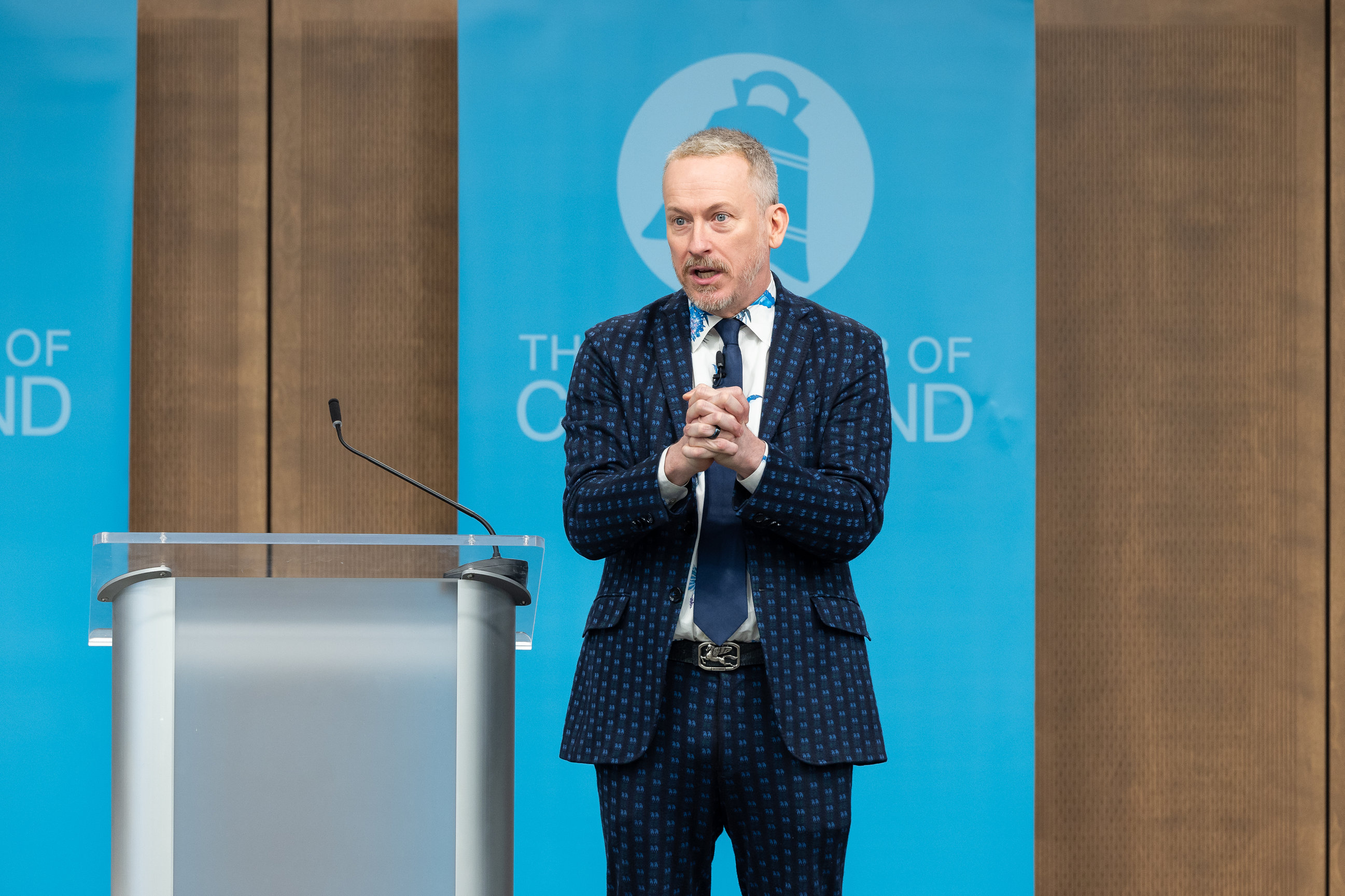 Ron Clark speaks at The City Club of Cleveland