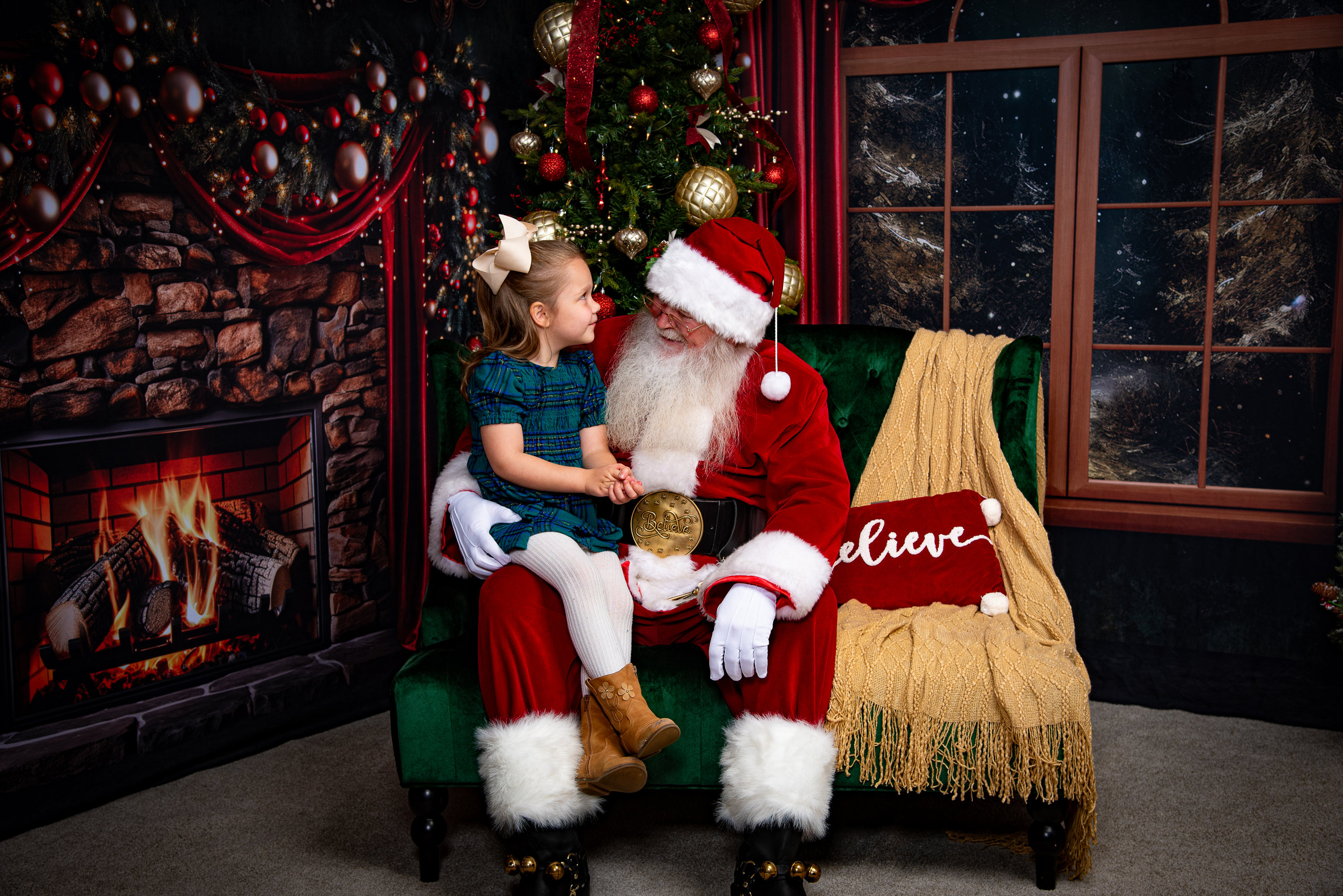 Time with Santa - Bayou City Photography by Scott Holleman