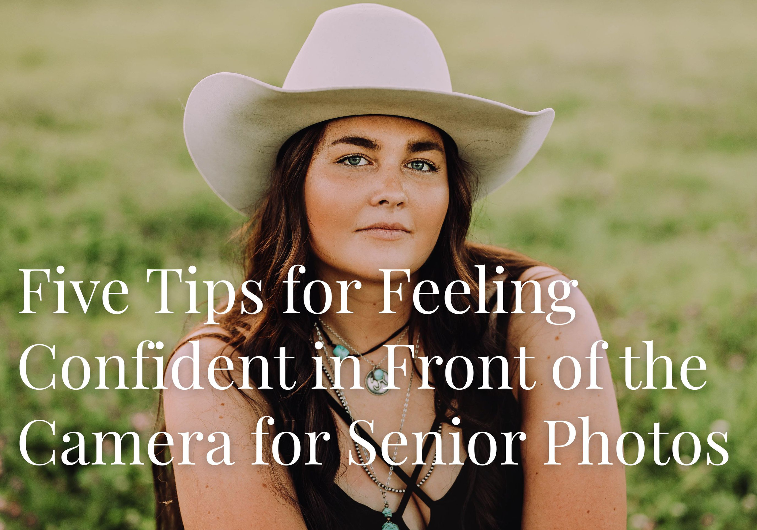 How to Feel Confident in Front of the Camera for Senior Photos ...