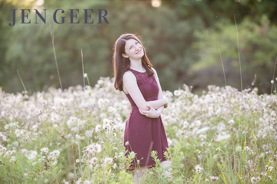 Beautiful High School Senior - Jen Geer Photography